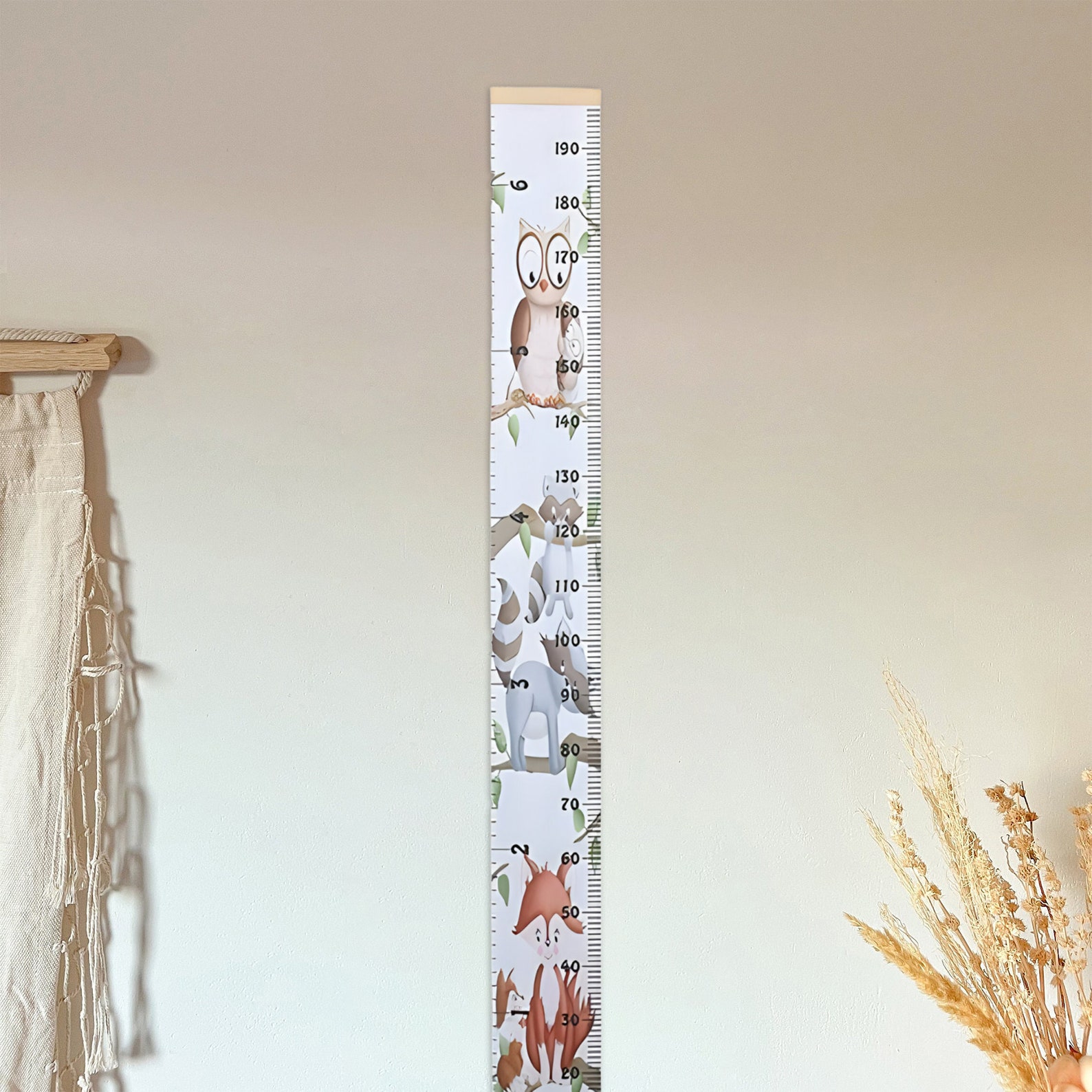 Growth Chart, Growth Ruler, Height Growth Chart, Height Chart, Kids ...