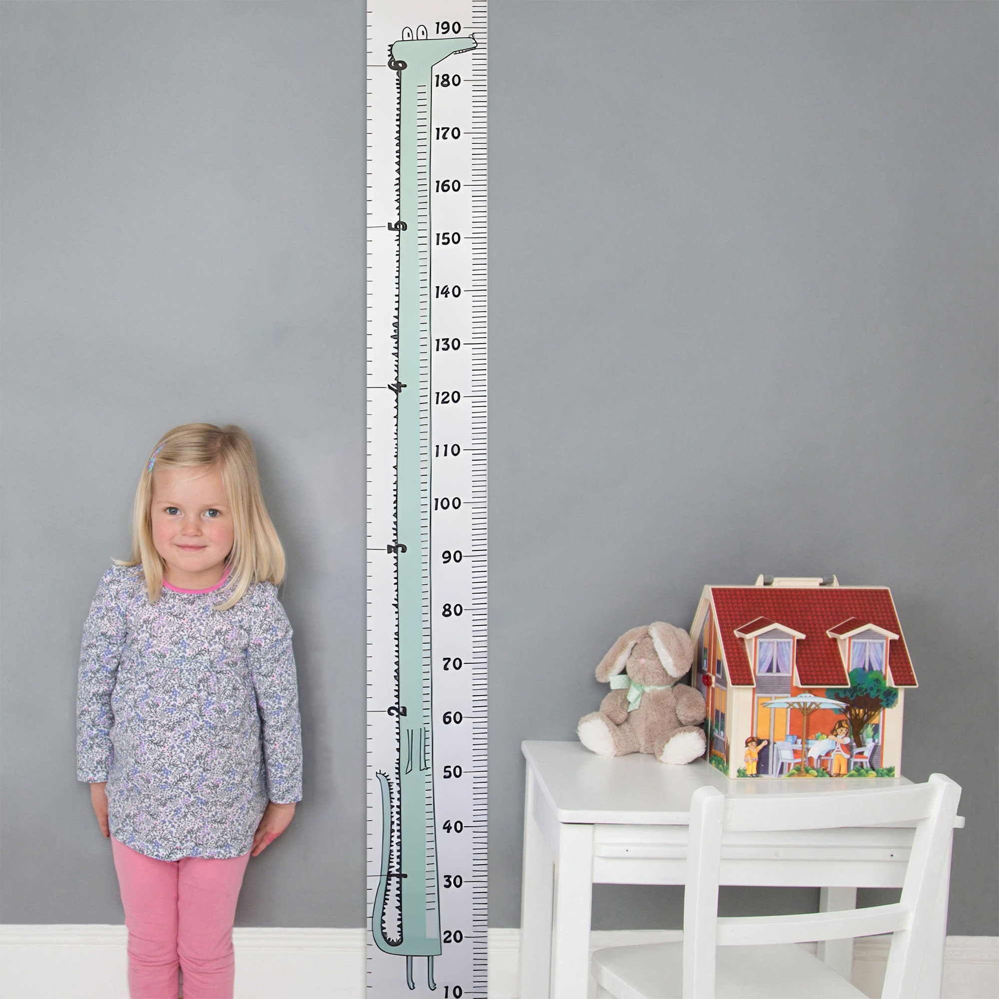 Growth Chart, Growth Ruler, Height Growth Chart, Height Chart, Kids ...