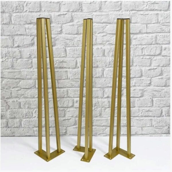 Gold Table Legs - Etsy
