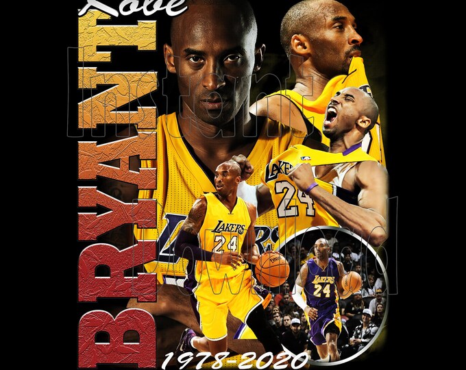 Kobe Bryant Png - Etsy