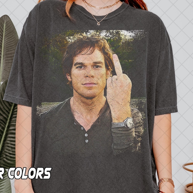 Dexter Morgan Middle Finger - Etsy
