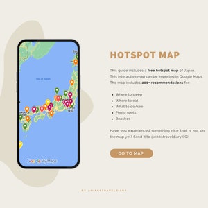 Digital Japan Travel Guide & Itinerary Incl. Free Google Maps Hotspot ...