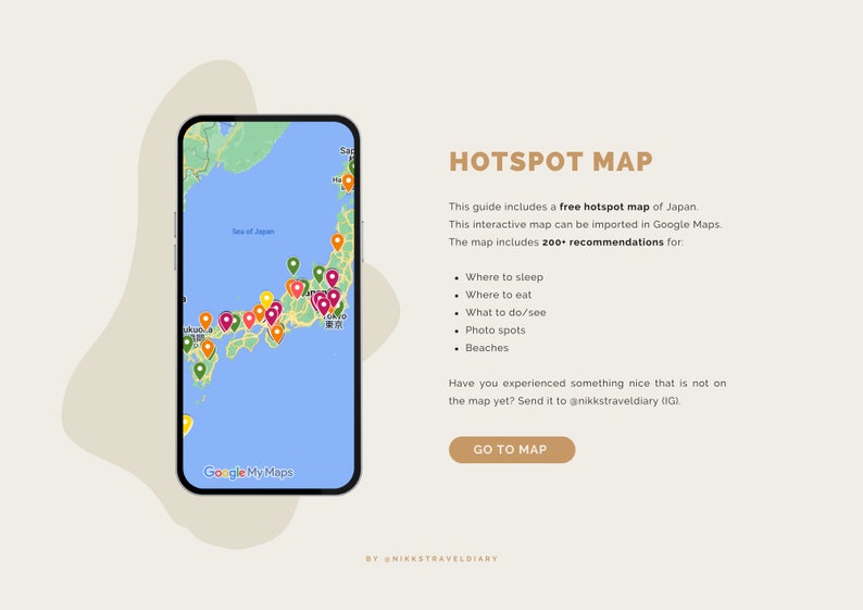 Digital Japan Travel Guide & Itinerary Incl. Free Google Maps Hotspot ...