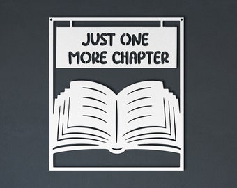 Personalized Book Nook Sign Custom Name Book Lover Gift Metal Sign Wall ...