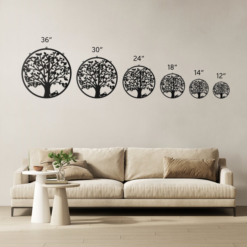 Tree of Life Metal Wall Art Fall Fade, Welcome Sign, Front Door Decor ...