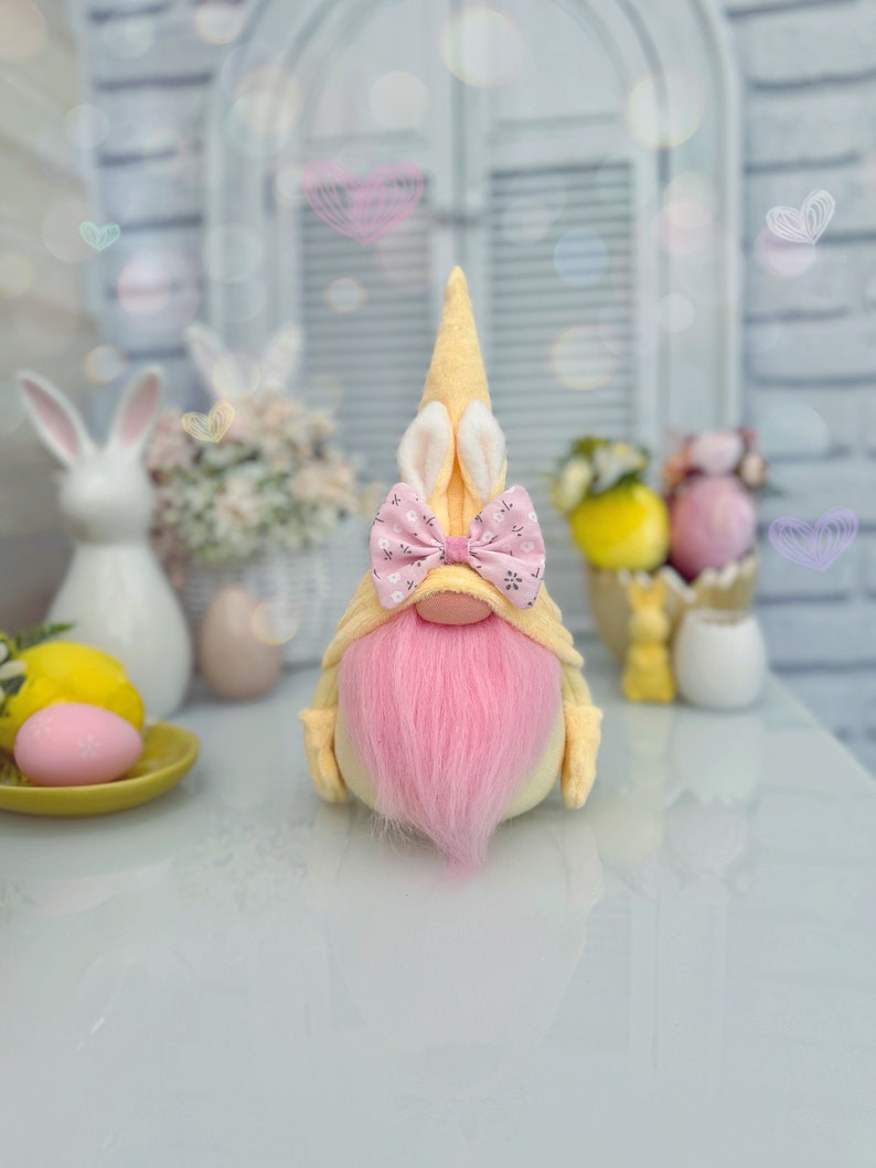 Easter Bunny Gnome. Spring Gonk. Knome Couple. Easter Decor. Easter ...