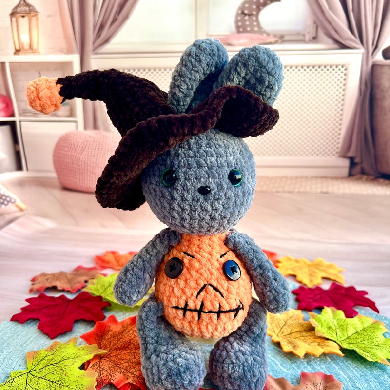 Pumpkin Bunny - Etsy