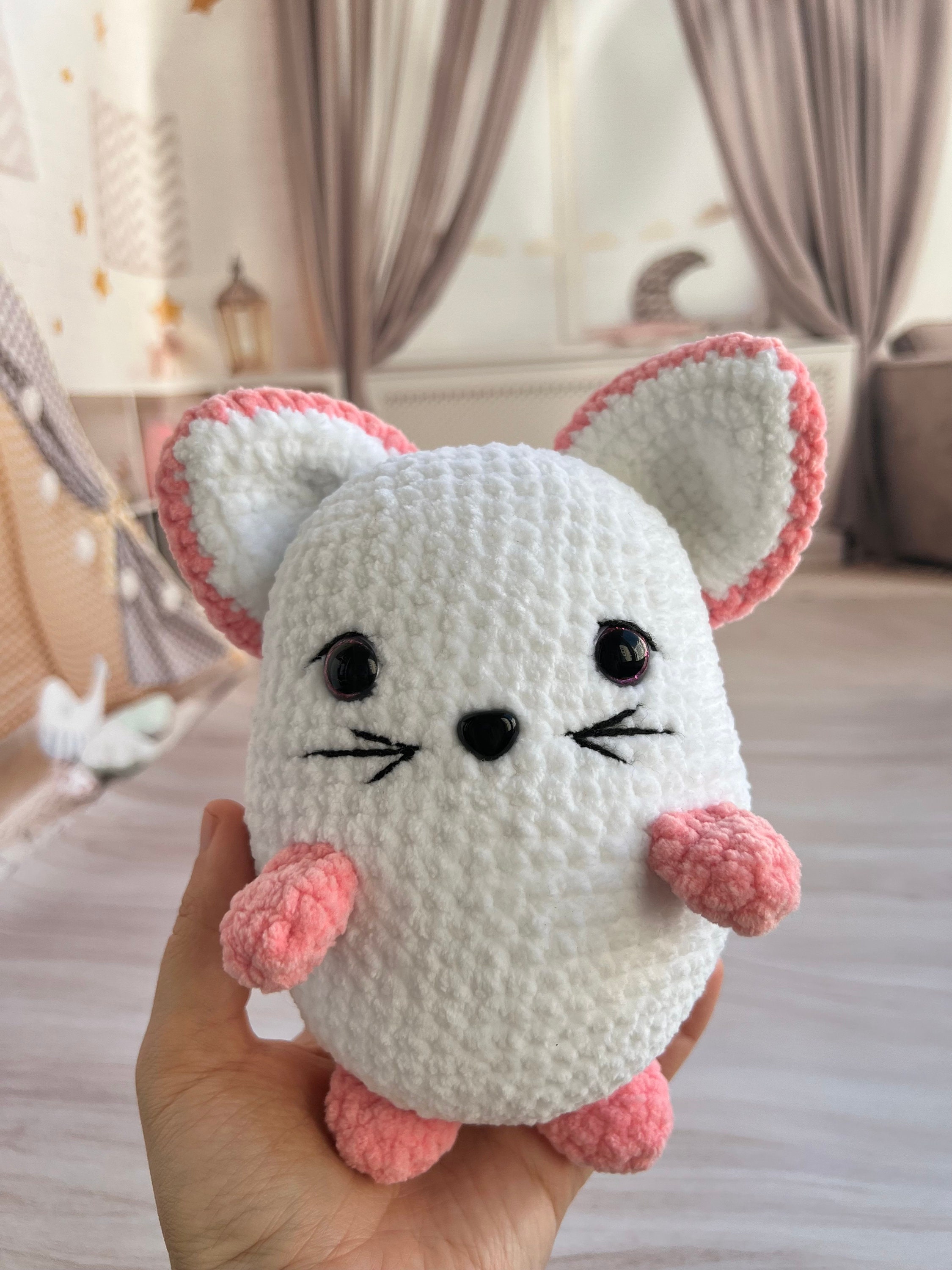 Cat and Mouse Crochet Pattern Loaf Cat Pattern Amigurumi Loaf Cat and ...