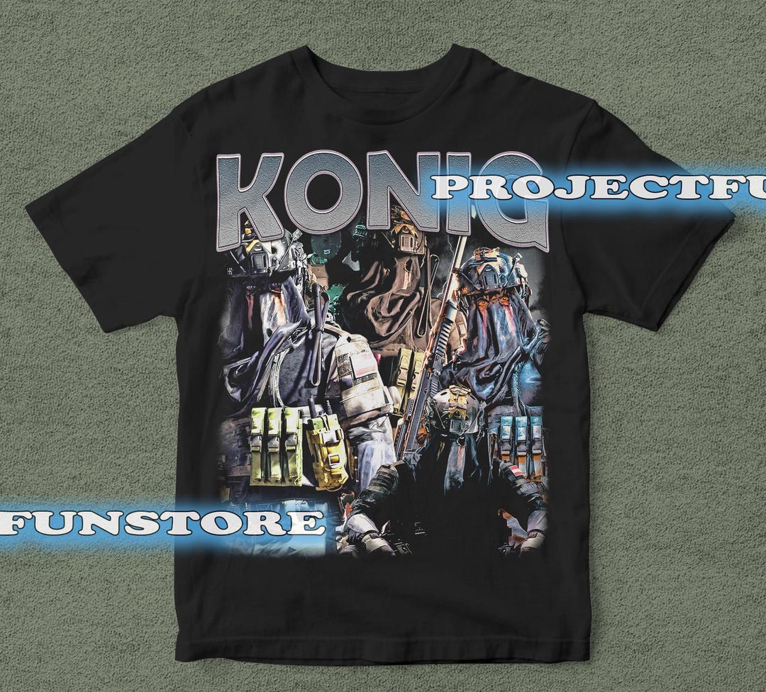 Retro 90's Konig T-shirt, Konig Game Character Fan Tee Graphic T-shirt ...