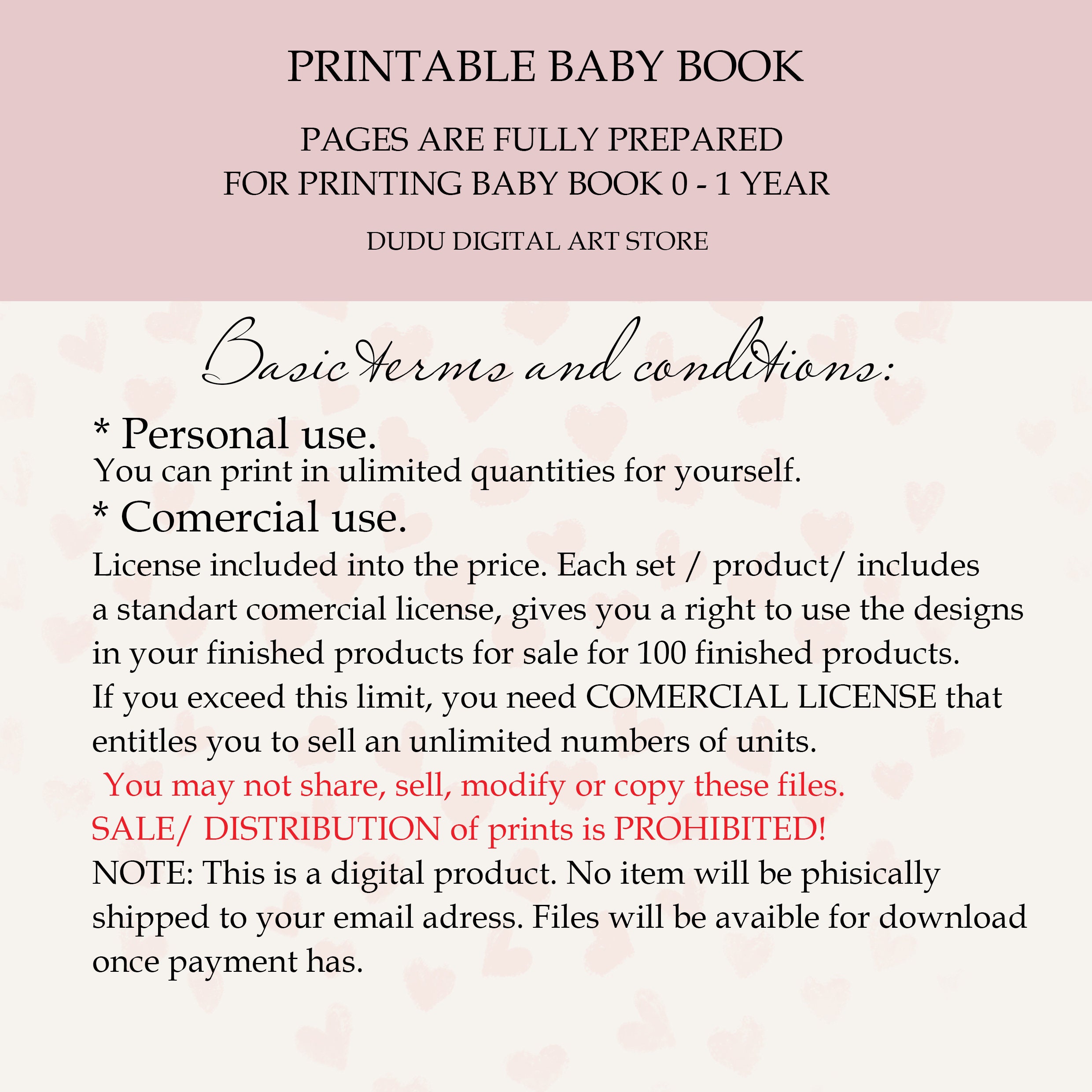 Printable Baby Girl Milestone Memory Book, Baby Memory Book Pages ...