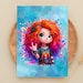 Merida Punk Rock Watercolor Splash, Clipart Images, Graphics and ...