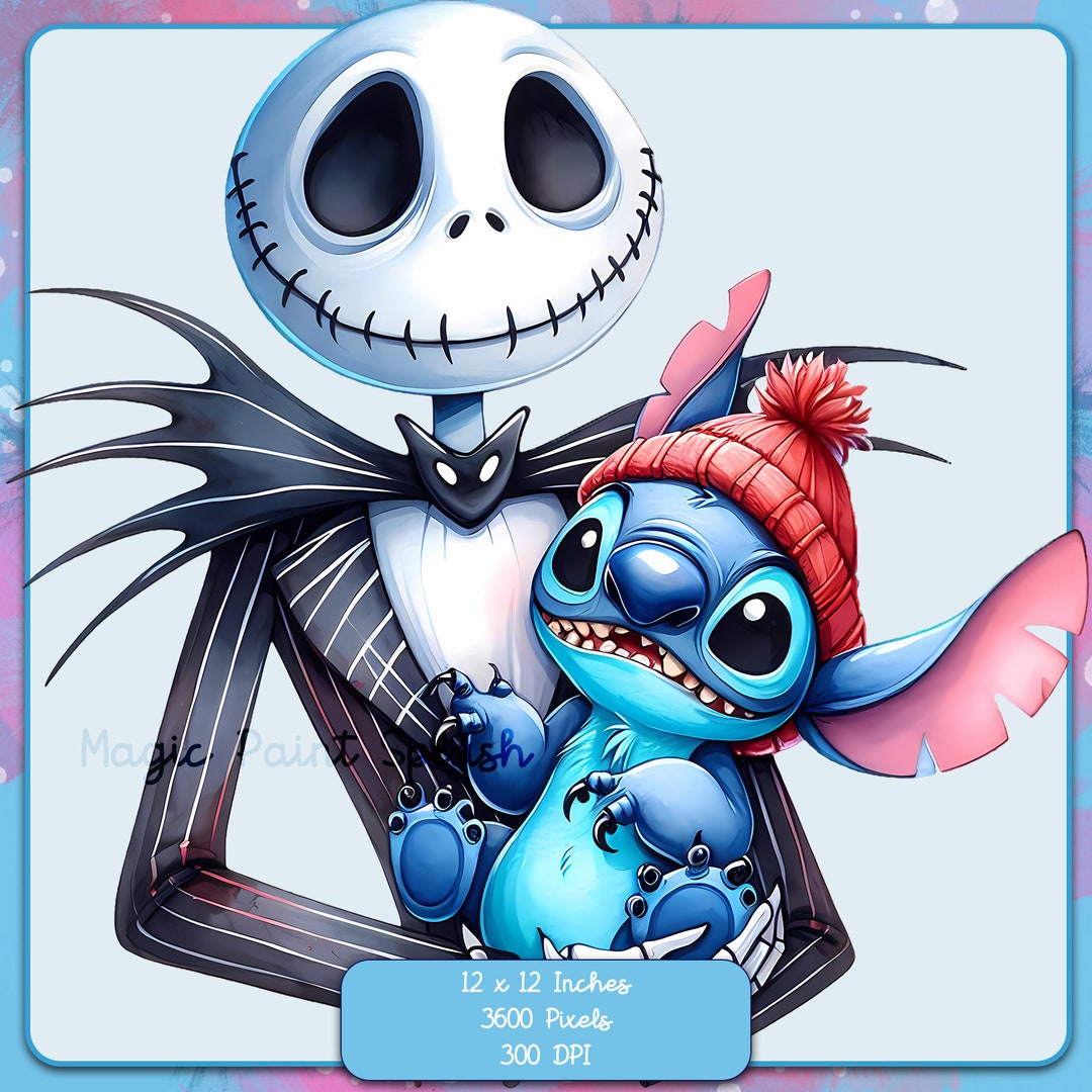 Jack and Stitch PNG Image, Clipart Images, Graphics and Artwork ...
