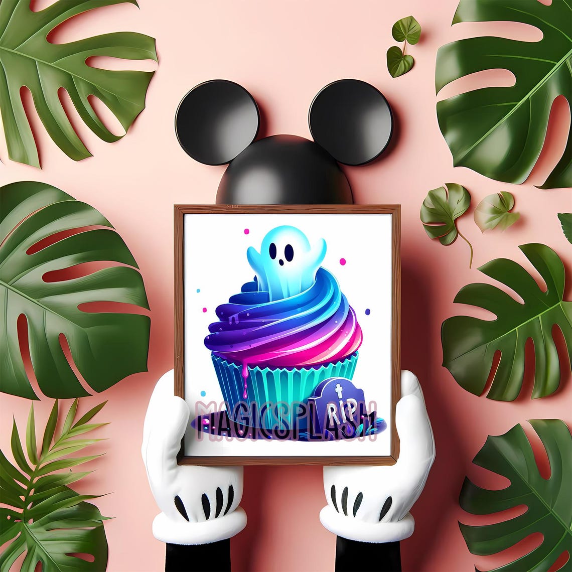 Halloween Cupcakes Clipart Set: Spooky Dessert PNG Images (digital ...
