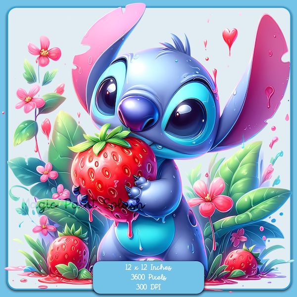 Cute Stitch - Etsy
