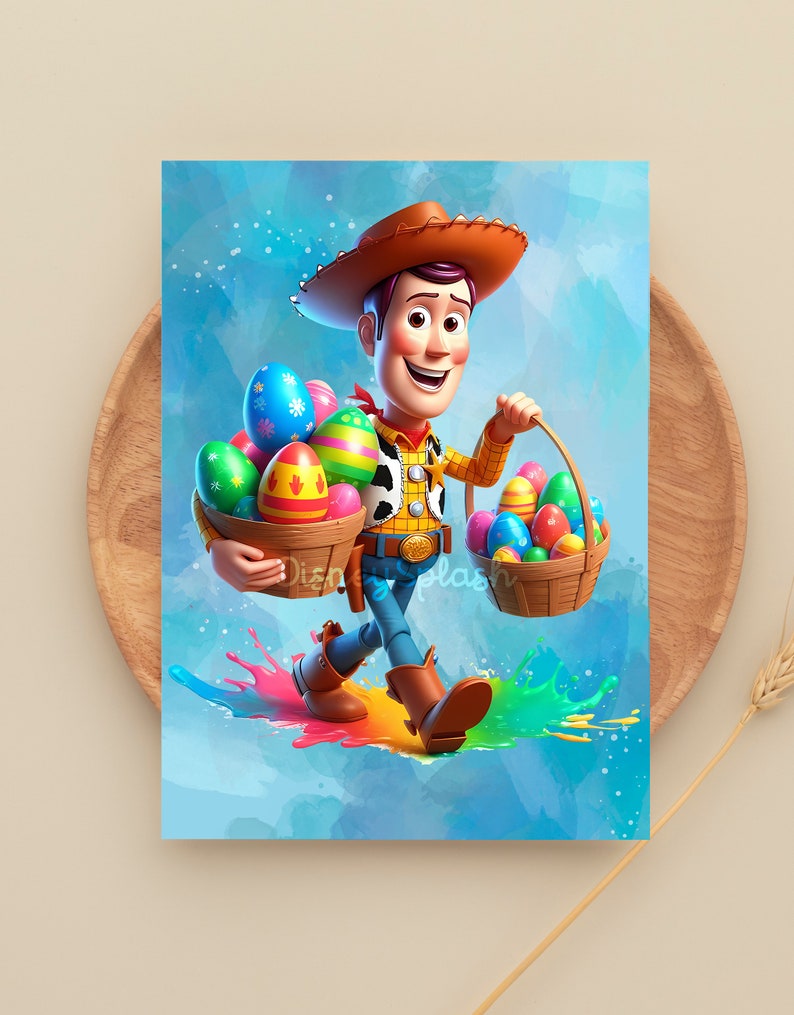 Woody Easter Clipart: Toy Story PNG Image (digital Download) - Etsy