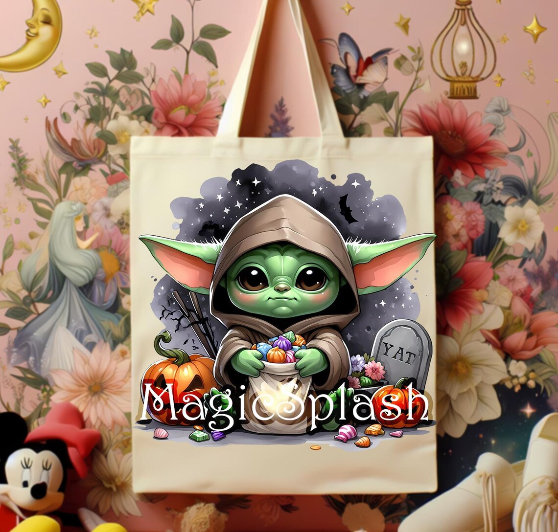 Grogu Halloween PNG Clipart, Galaxy Wars Image (digital Download) - Etsy