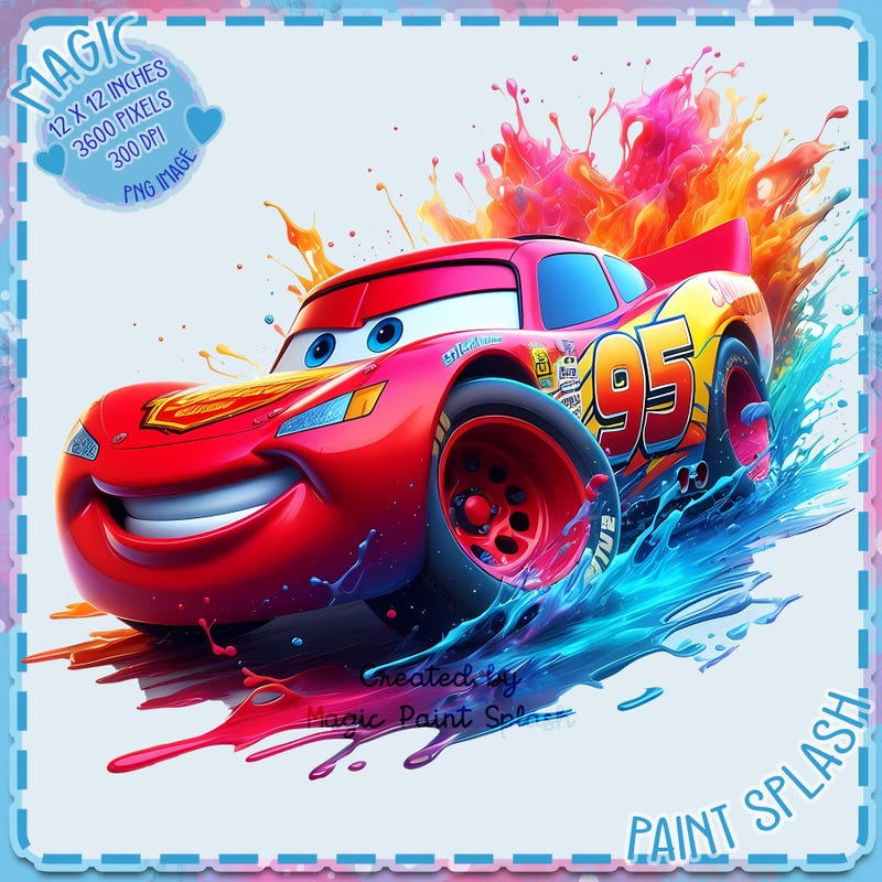 95 Lightning Mcqueen Svg - Etsy