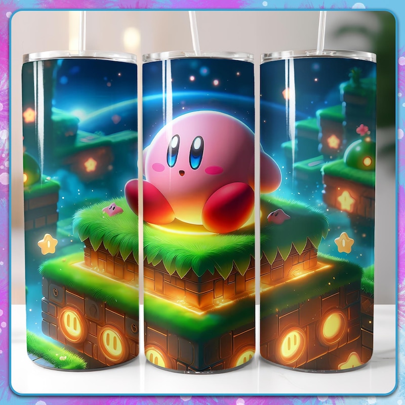 Kirby Character Art - Etsy