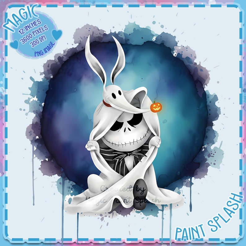 Jack and Zero PNG: NBC Art (digital Download) - Etsy Canada