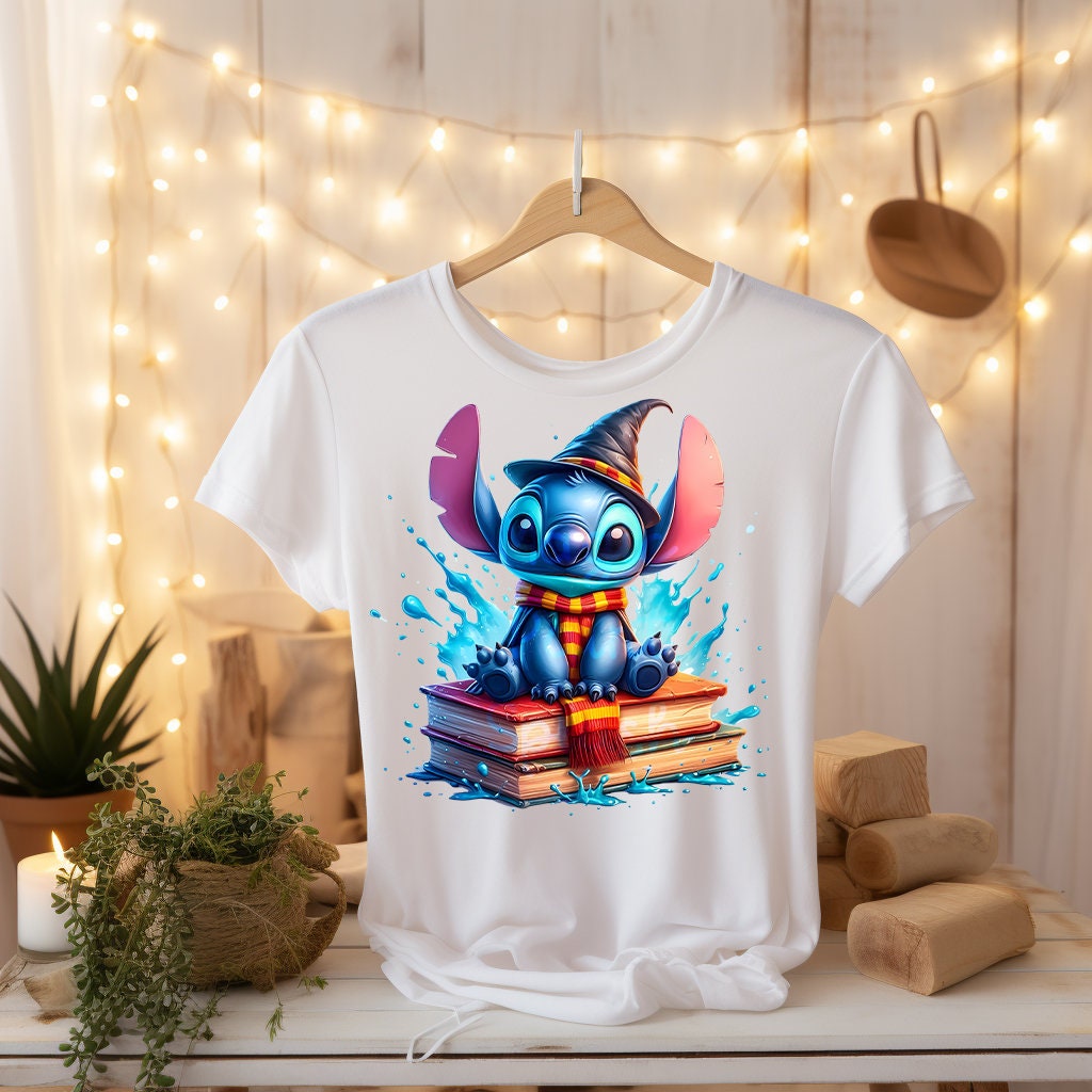 Stitch Wizard Watercolor Splash, Clipart Images, Graphics and Artwork ...