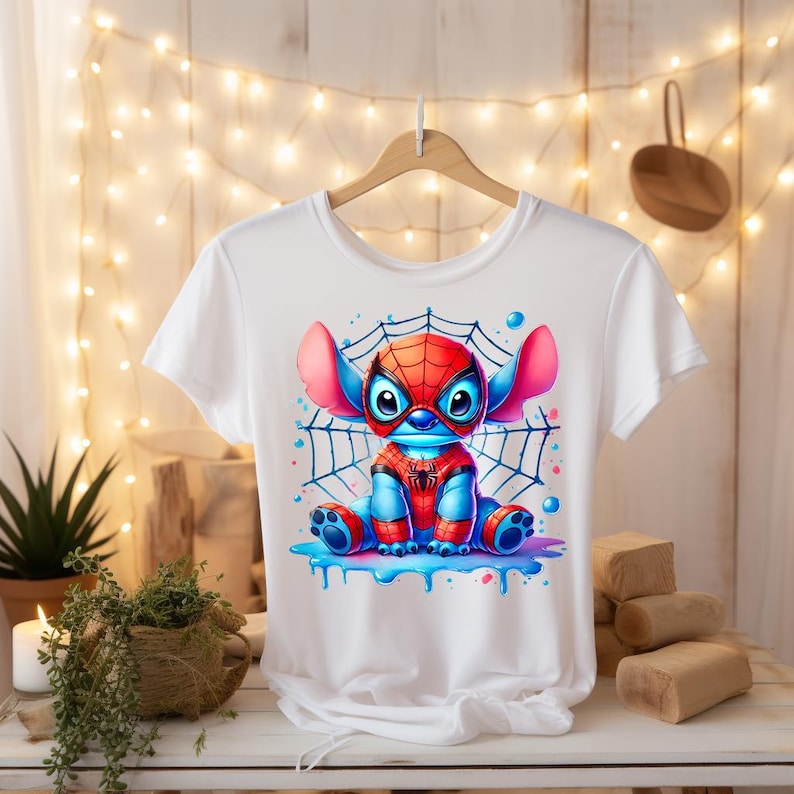 Spiderman Stitch PNG: Superhero Costume Clipart (digital Download) - Etsy