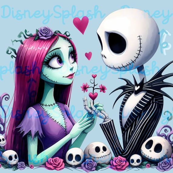 Imágenes De Jack Y Sally Jack & Sally (Nightmare Before Christmas)
