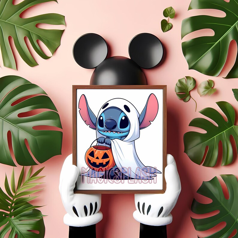 5 Halloween Ghosts PNG Clipart: Rainbow Spooky Images (digital Download ...