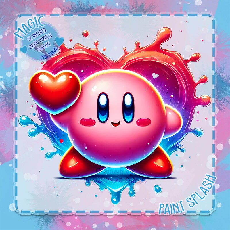 Kirby Valentines - Etsy