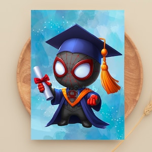 Spidey Miles Graduation Diploma PNG Clipart (digital Download) - Etsy