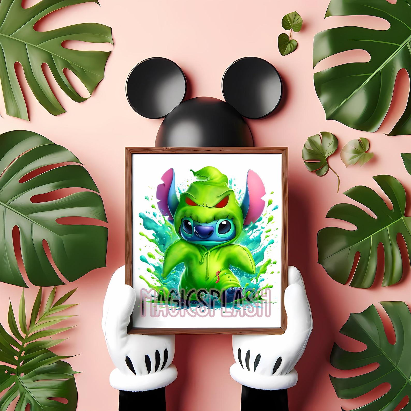 Stitch as Oogie Boogie Costume: Halloween PNG Image (digital Download ...