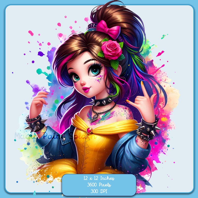 Punk Rock Princess - Etsy