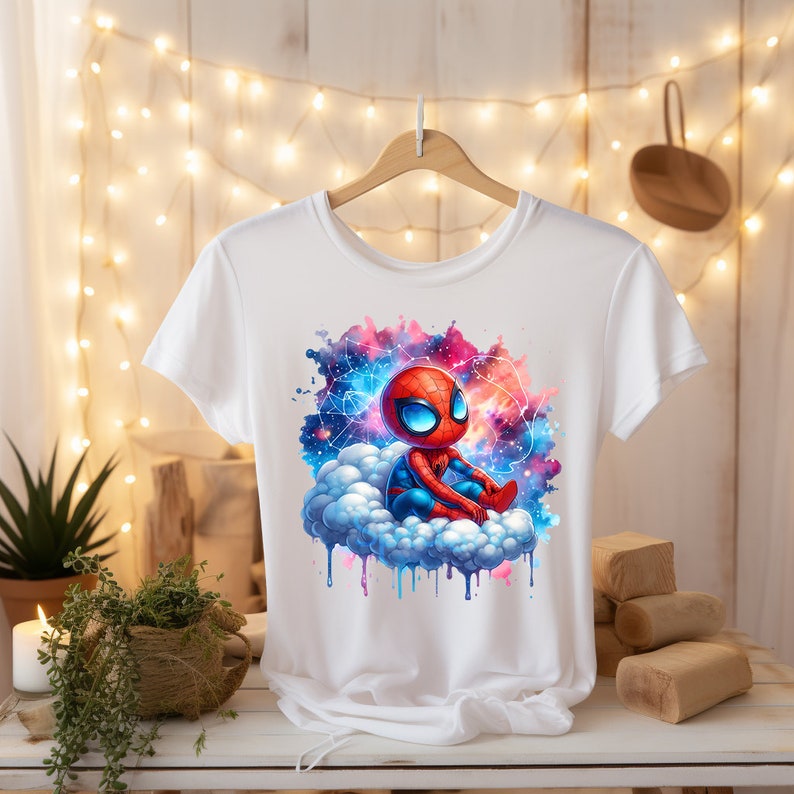 Spidey Galaxy Watercolor Splash, Clipart Images, Graphics and Artwork ...