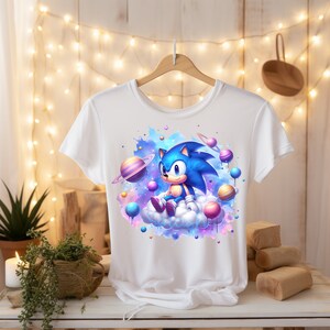 Sonic Clouds Watercolor Splash, Clipart Images, Graphics and Artwork ...