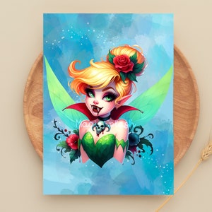 Vampire Tinkerbell PNG Image, Clipart Images, Graphics and Artwork ...
