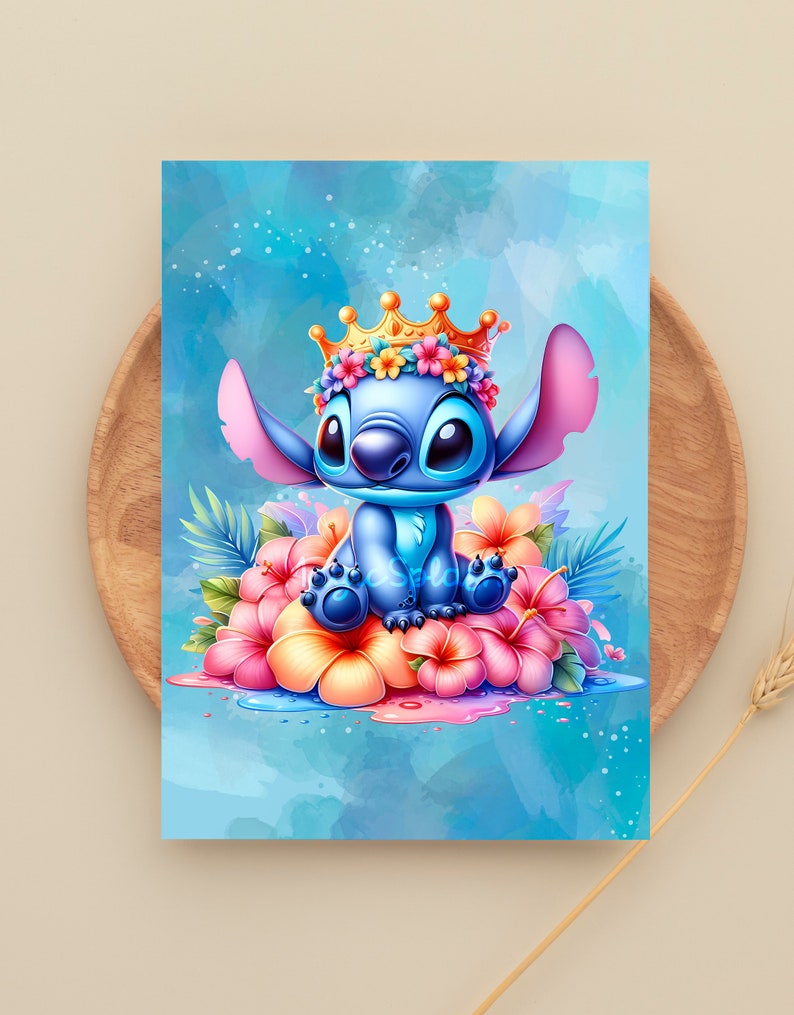 Floral Stitch Clipart: Rainbow Watercolor Crown PNG Image (digital ...