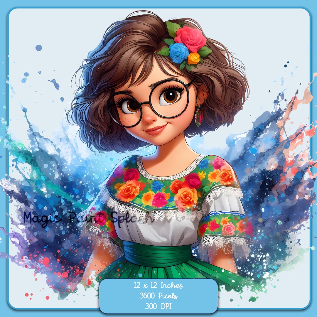 Mirabel Watercolor Splash, Clipart Images, Graphics and Artwork ...