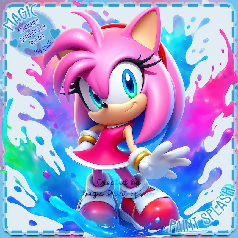 Sonic Amy Images - Etsy UK