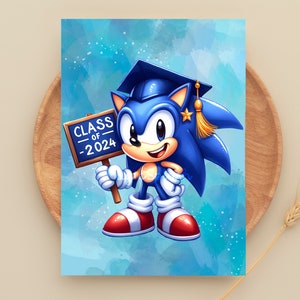 Sonic Graduation PNG Image, Clipart Images, Graphics and Artwork, PNG ...