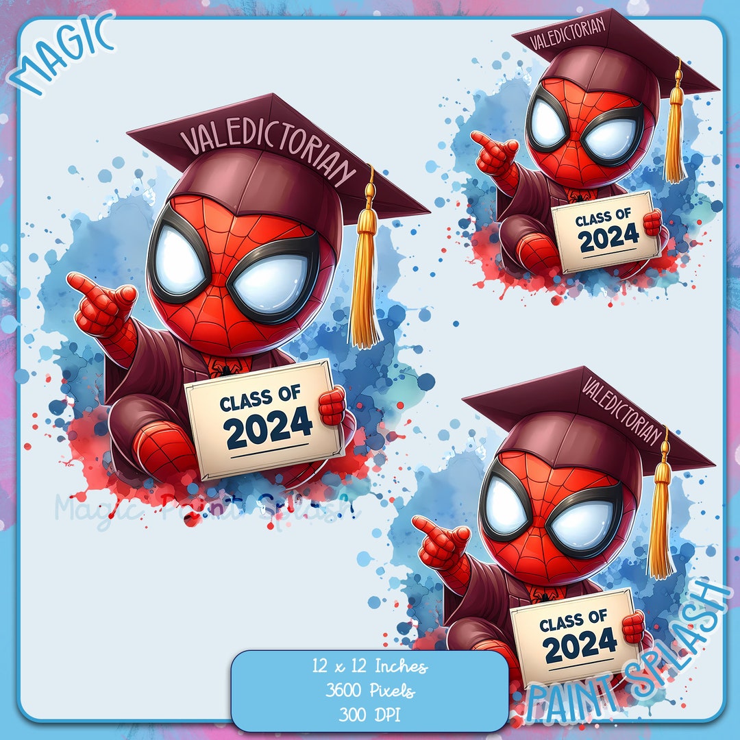 Cute Spidey 2024 Graduation CUSTOM - Etsy