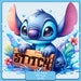 Personalized Stitch Sign: Watercolor Splash Clipart (digital Download ...