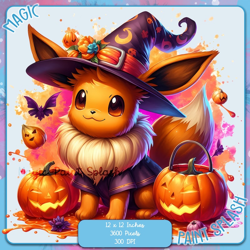 Eevee Halloween - Etsy