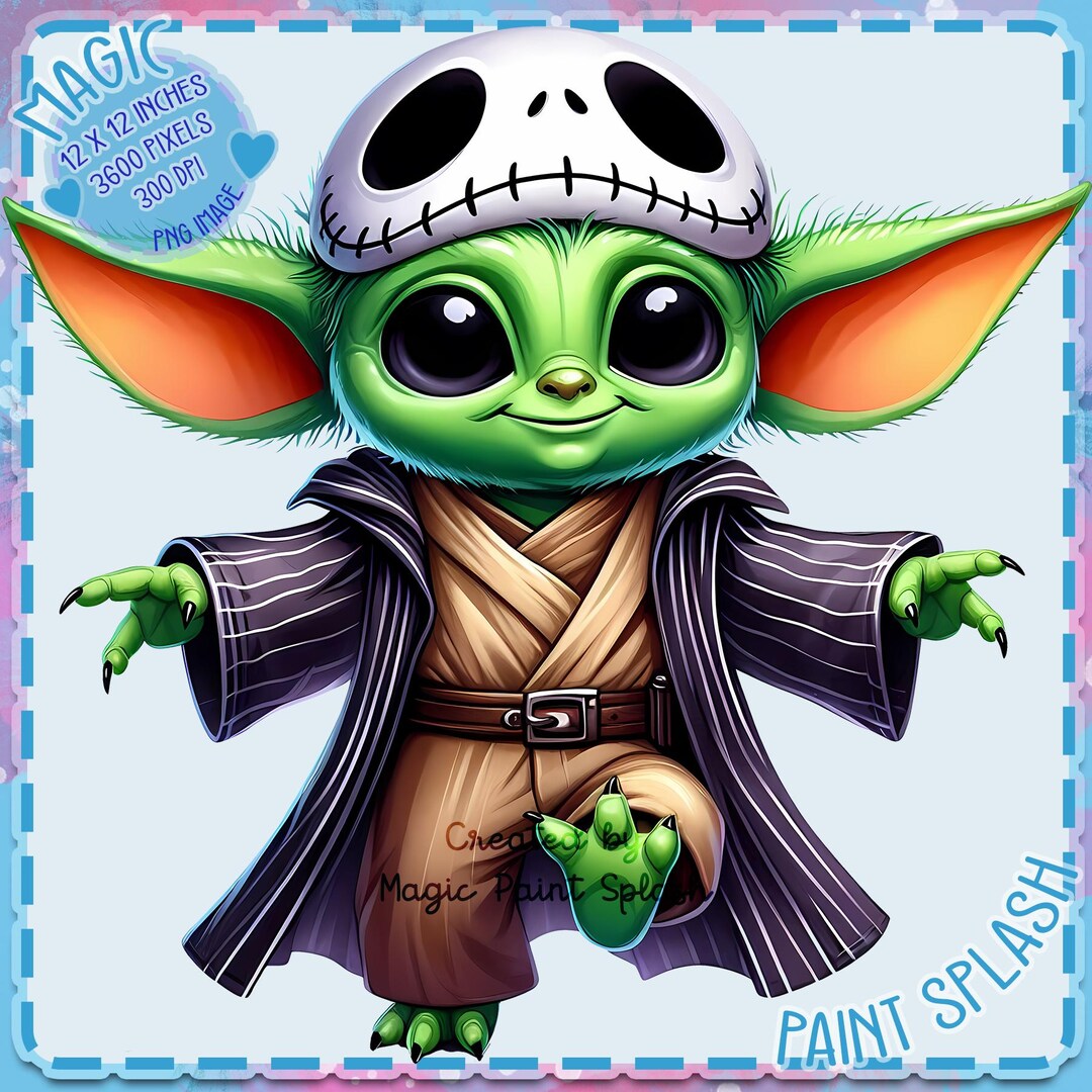 Grogu as Jack Halloween PNG Image (digital Download) - Etsy