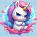 Grumpy Pony Watercolor Splash, Clipart Images, Graphics and Artwork ...