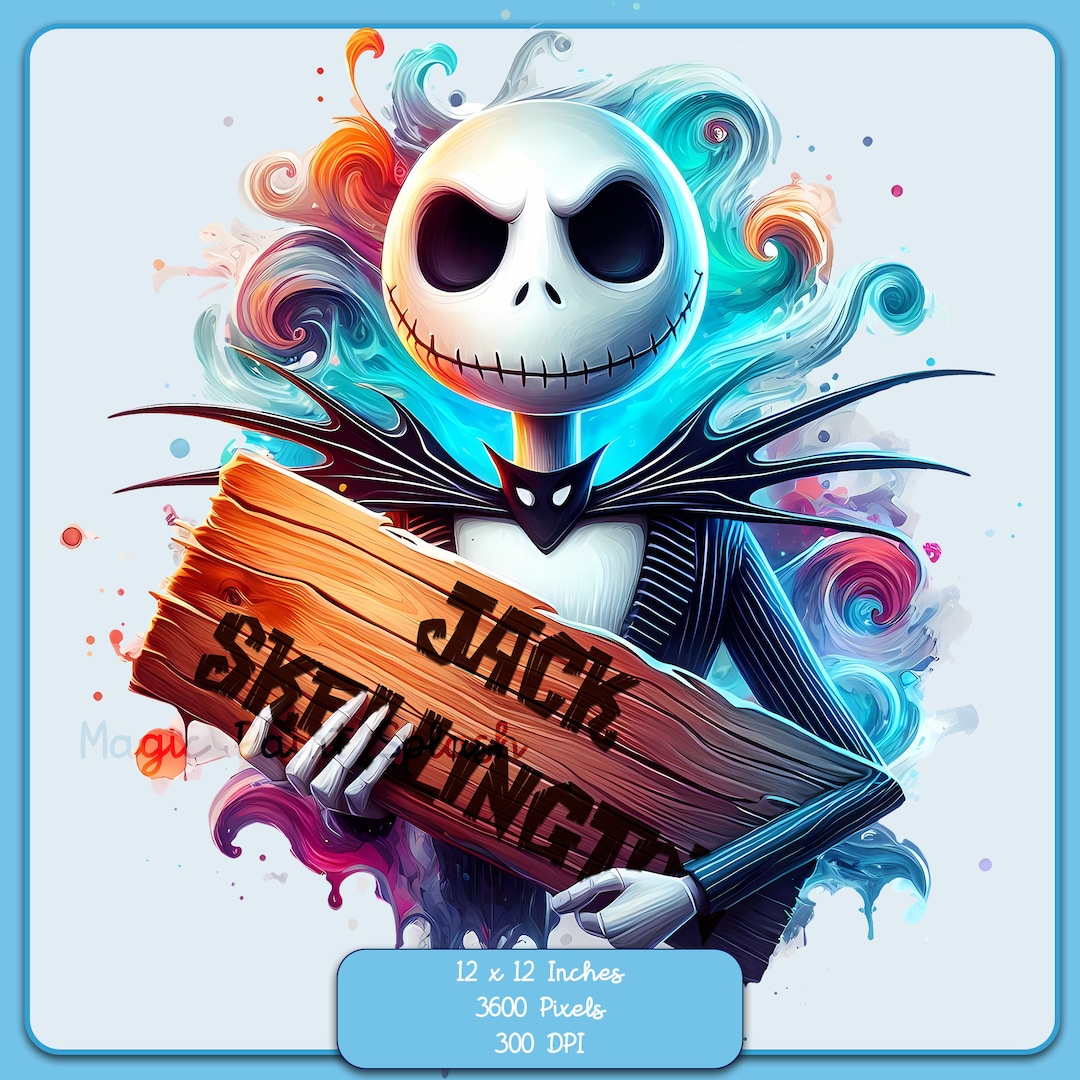 Personalized Jack Sign Watercolor Splash, Clipart Images, Graphics and ...