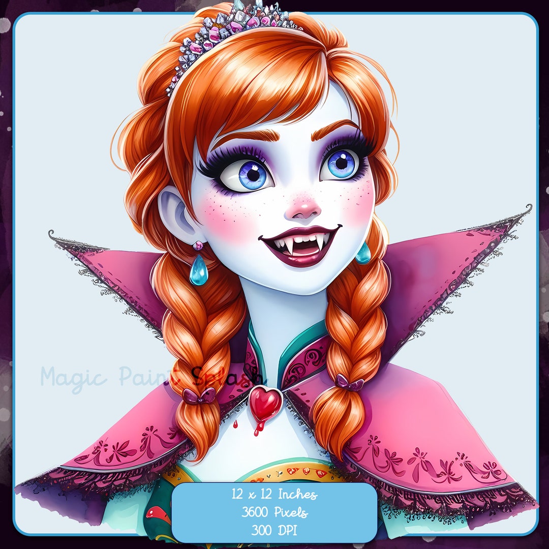 Vampire Anna PNG Image, Clipart Images, Graphics and Artwork, Gothic ...