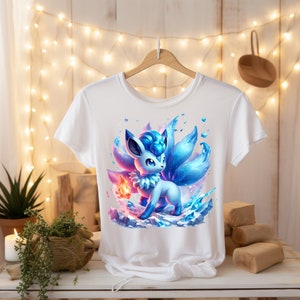 Alolan Vulpix Watercolor Splash, Clipart Images, Graphics and Artwork ...