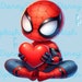 Cute Spidey Heart PNG Image, Clipart Images, Graphics and Artwork, PNG ...