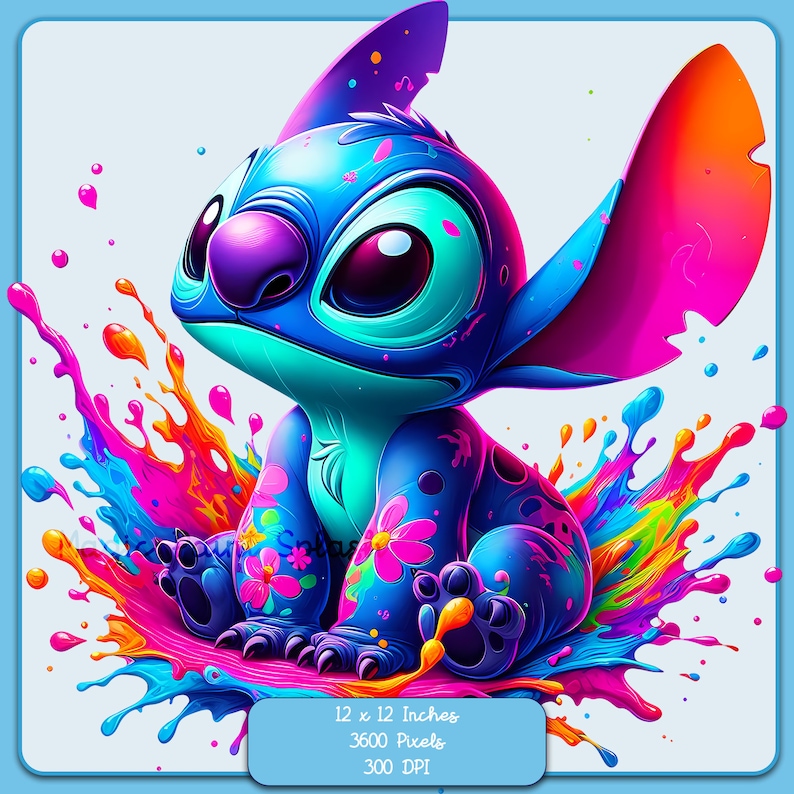 Rainbow Stitch Watercolor Splash, Clipart Images, Graphics and Artwork ...