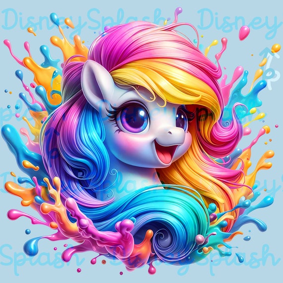 Rainbow Pony Graphics Pictures