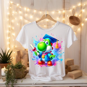 Yoshi Diploma Graduation Watercolor Splash, Clipart Images, Graphics ...